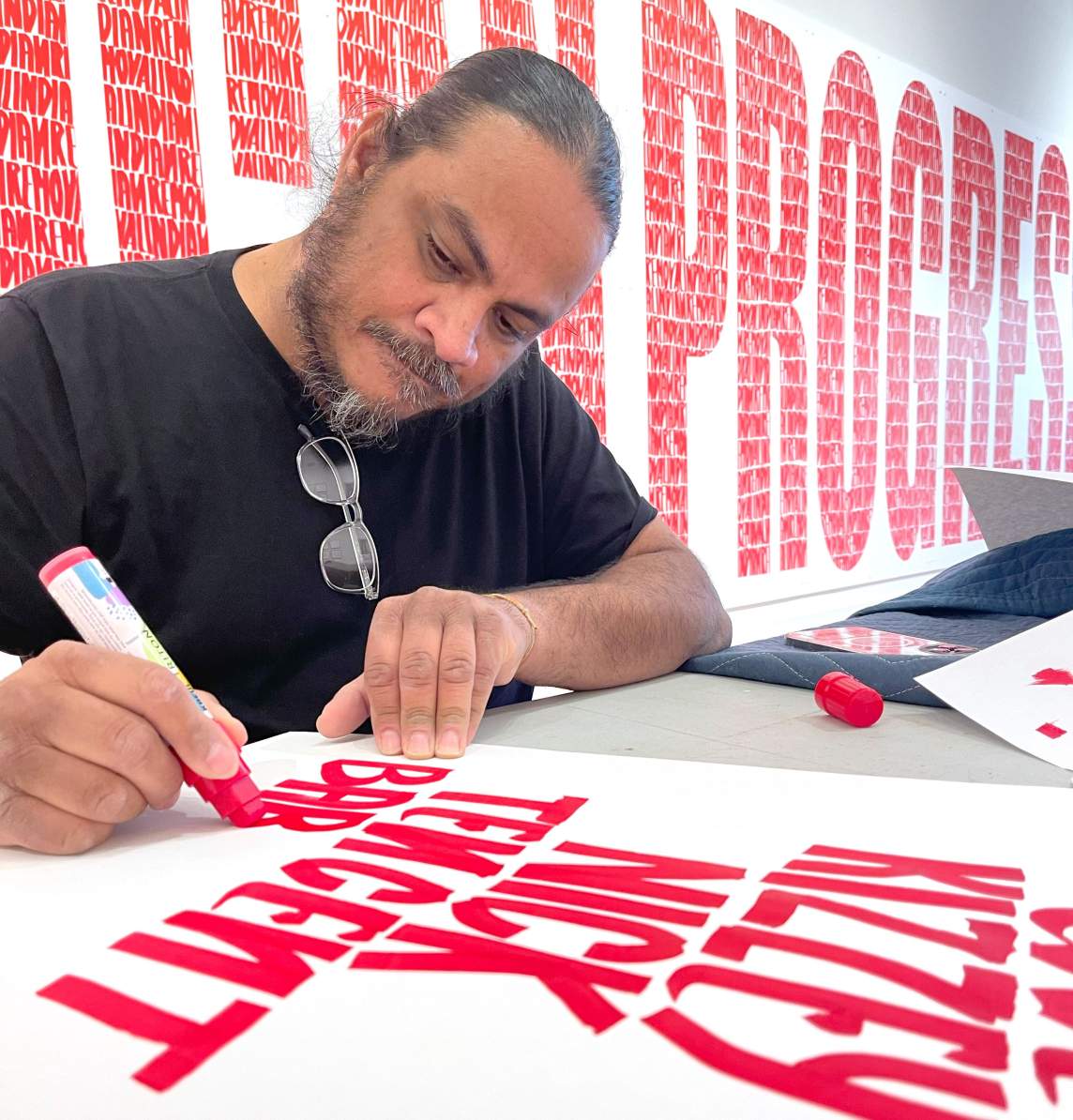 In the Studio: Joe Harjo | Joan Mitchell Foundation