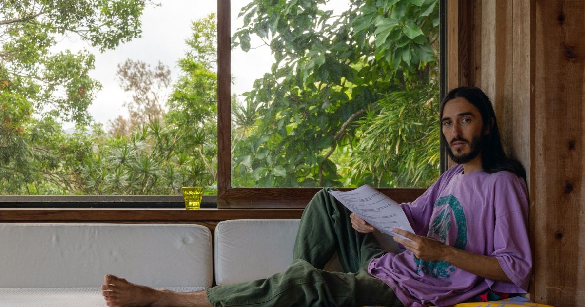 In the Studio: Drew Kahuʻāina Broderick | Joan Mitchell Foundation