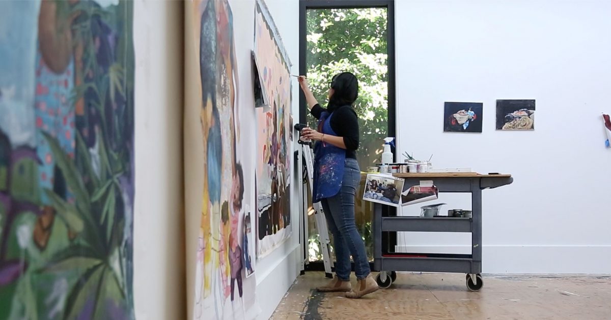 In the Studio: Ruth Leonela Buentello | Joan Mitchell Foundation