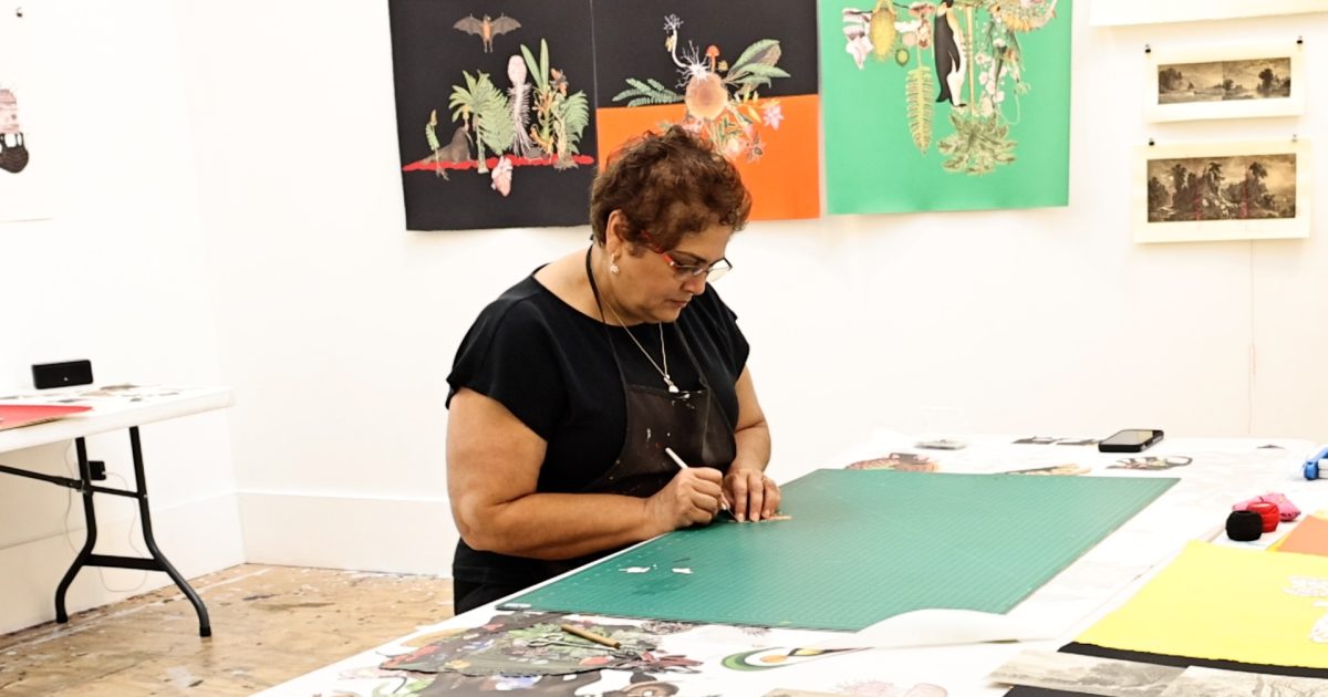 In the Studio: Anila Quayyum Agha | Joan Mitchell Foundation