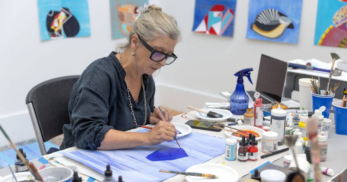 In the Studio: Sarah Amos | Joan Mitchell Foundation