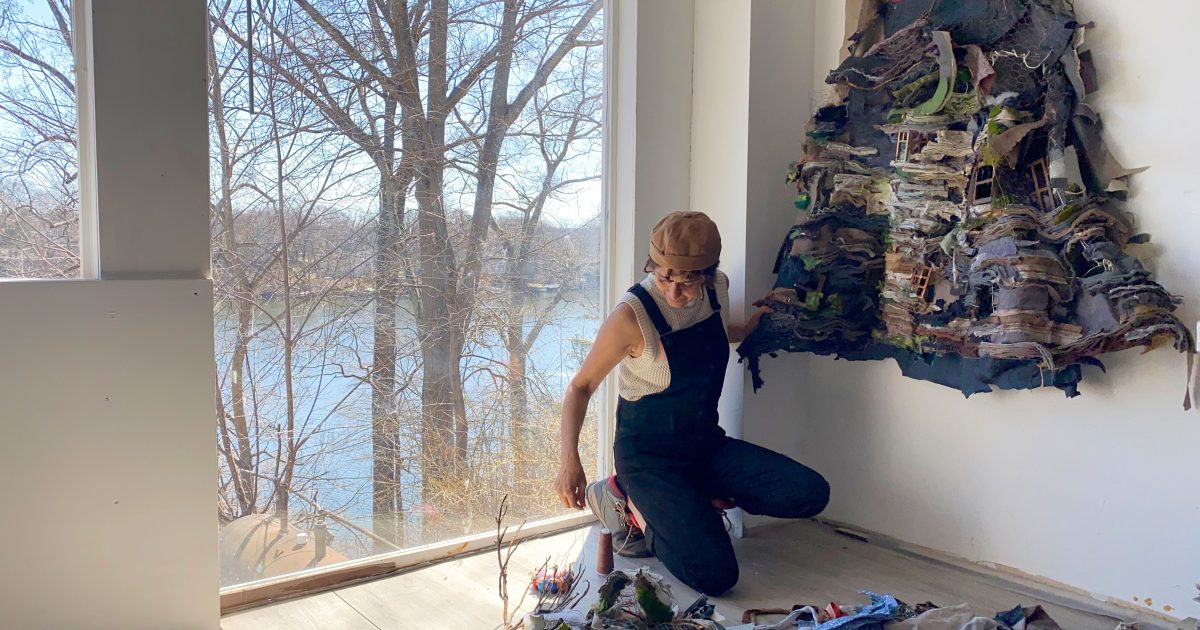 In the Studio: Ruby Chishti | Joan Mitchell Foundation