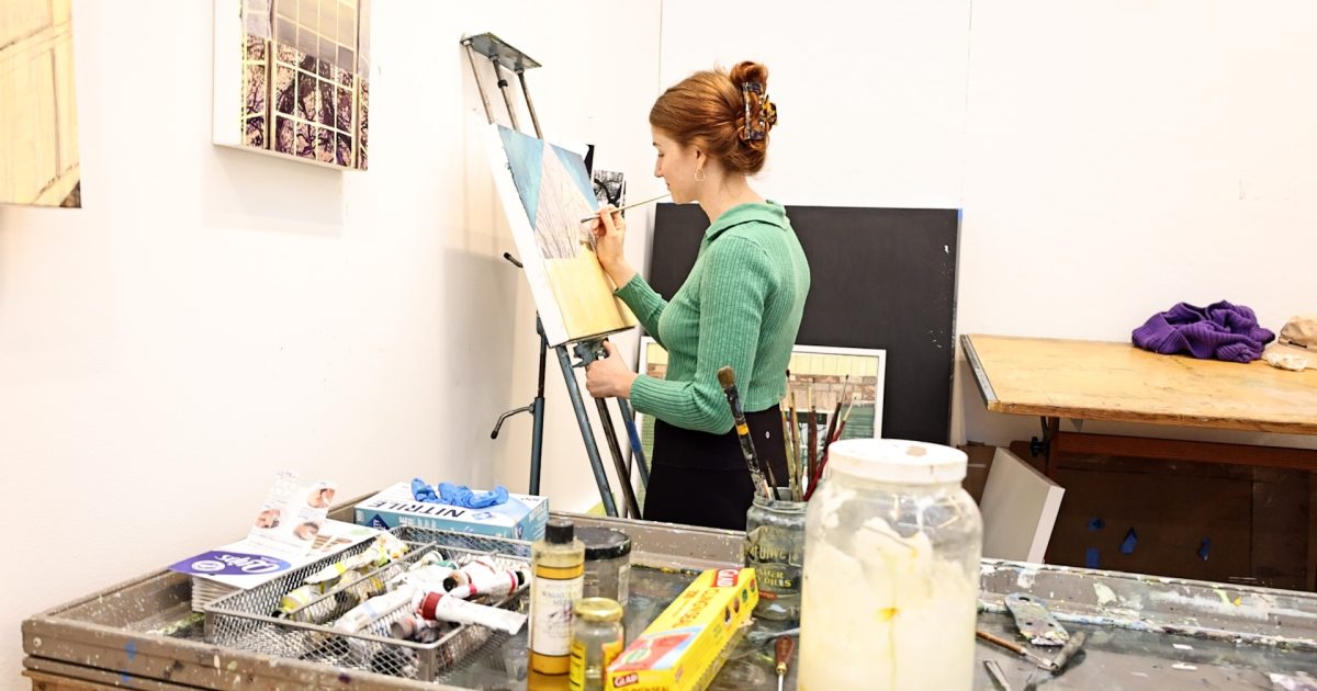In the Studio: Paige DeVries | Joan Mitchell Foundation