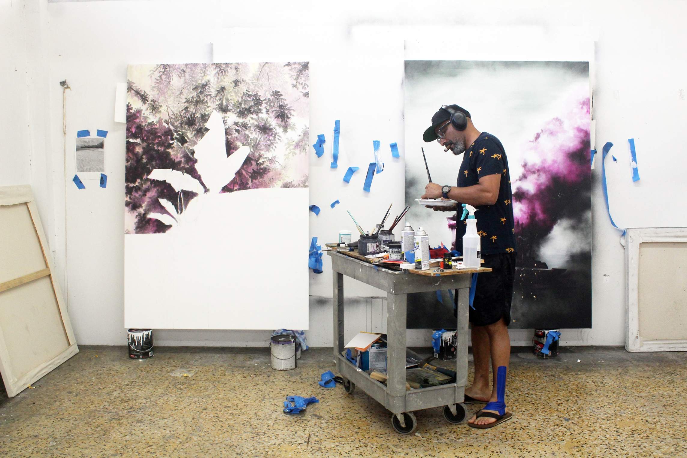 In the Studio: Gamaliel Rodríguez | Joan Mitchell Foundation